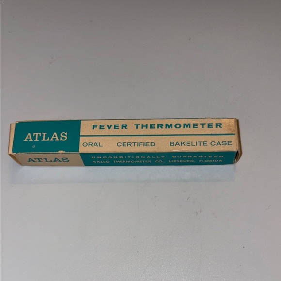Atlas | Other | Vintage Atlas Ballo Fever Thermometer With Bakelitecase ...
